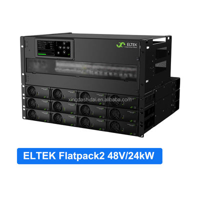 19inch 4U Telecom Hybrid System Eltek Flatpack2 48V/24KW With ...