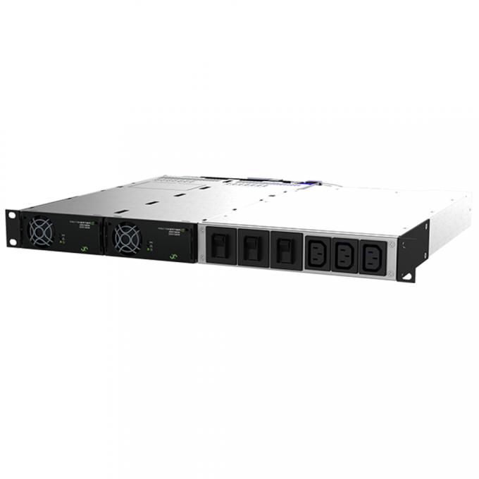 1U Integrated / Standalone Telecom Power System 3kVA 1phase 220VDC ...