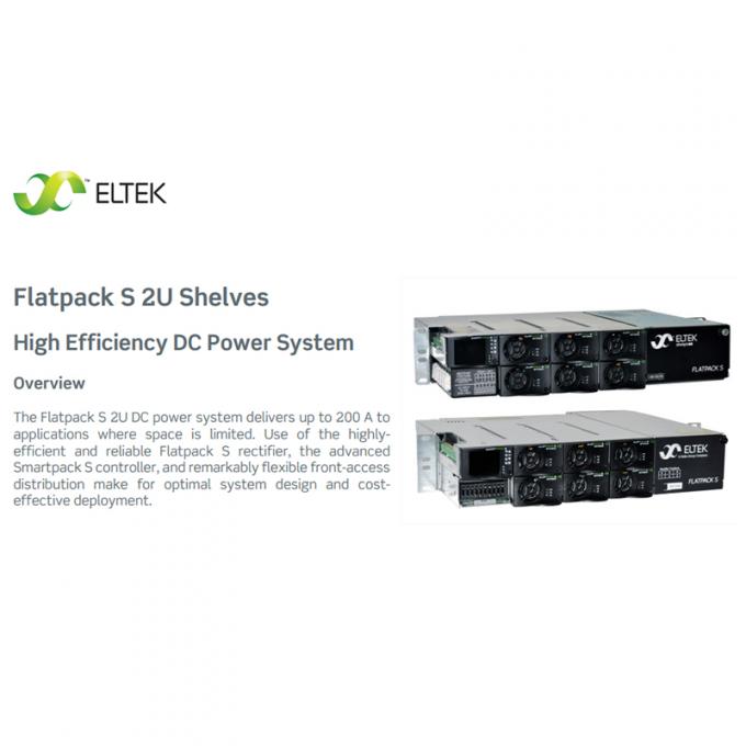New Original Eltek Rack Mount Compack 48V 200A Eltek Rectifier Flatpack S 2U Telecom Power ...