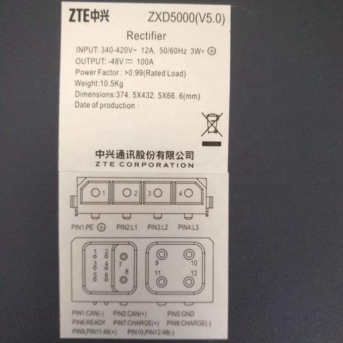 100% NEW Original ZTE ZXD5000 v5.0 48V 100A Rectifier Power Module for ...