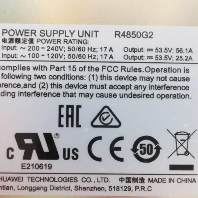 48V 50A R4850G R4850G2 Huawei Rectifier Module Telecom Original